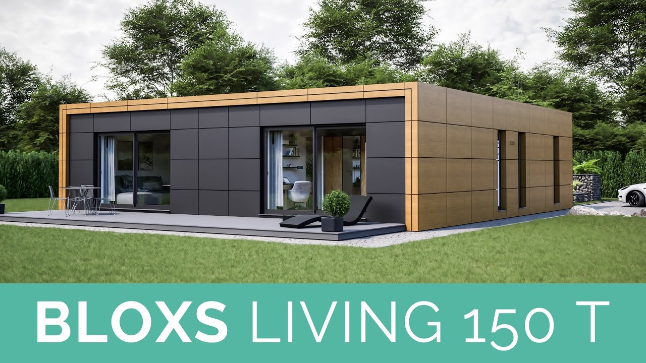 Modulhaus BLOXS LIVING 150 T - Der Gigant in Massivholzbauweise